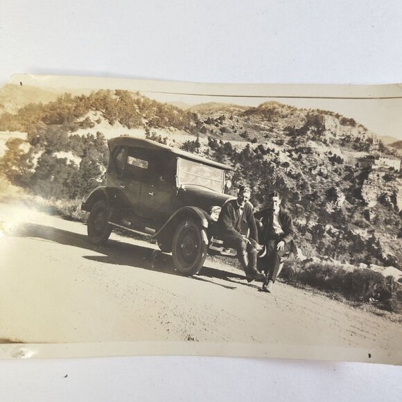 Office | 1943 Photo 192s Convertible Automobile At Manitou Colorado ...